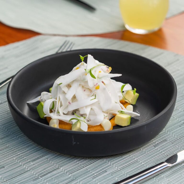 Ceviche de coco, sorprendente opción vegana apta para todos
